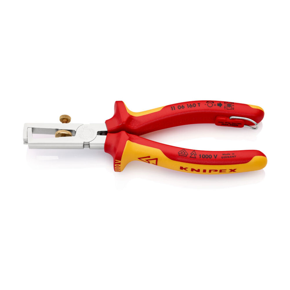 KNIPEX Klešta za skidanje izolacije 1000V VDE 160mm hromirana - 11 06 ...